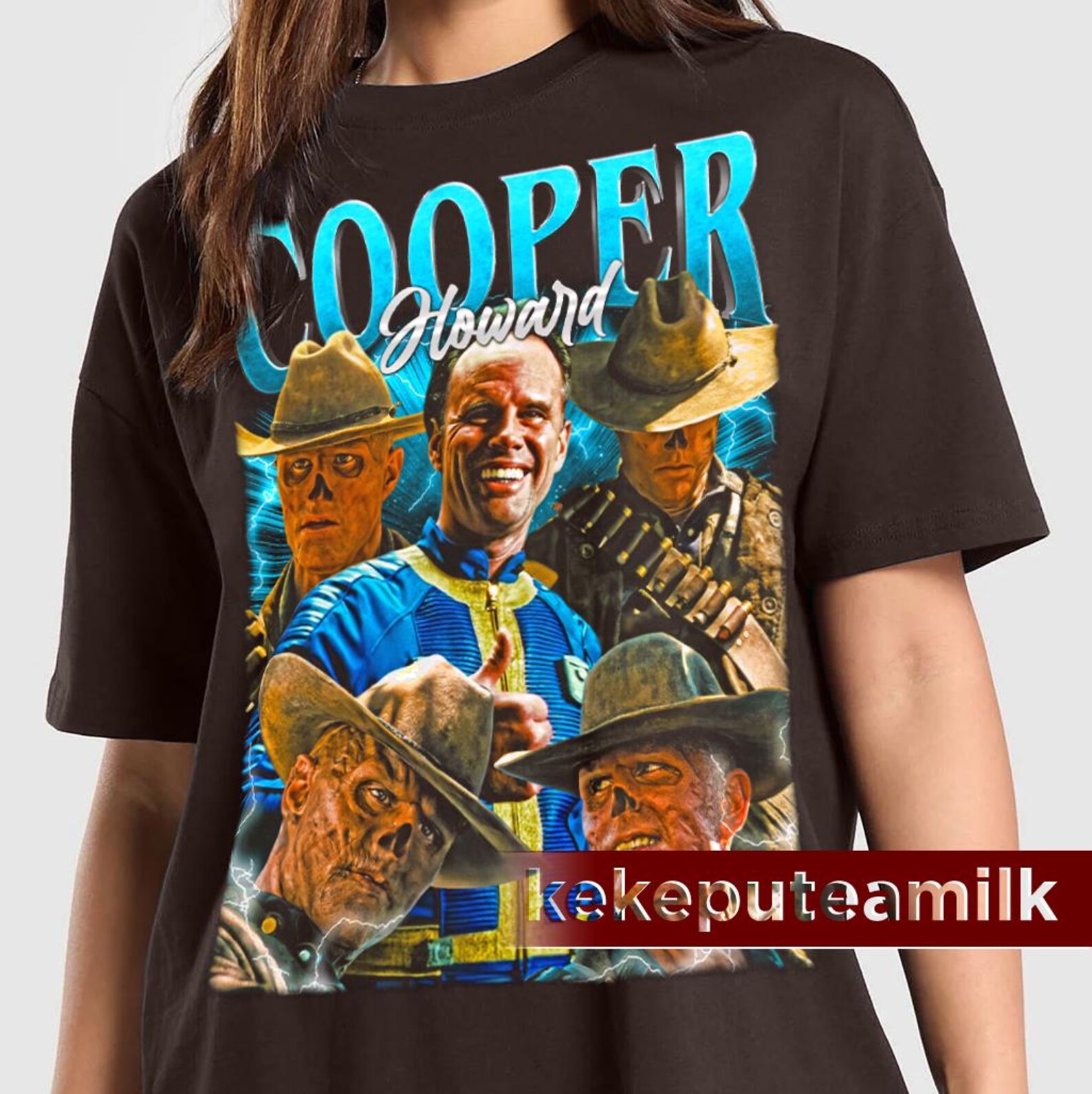 Limited Cooper Howard Unisex Softstyle T-shirt, Fallout Games Vintage ...