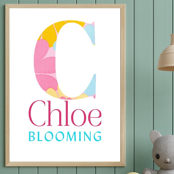 Chloe Name Printable - Etsy