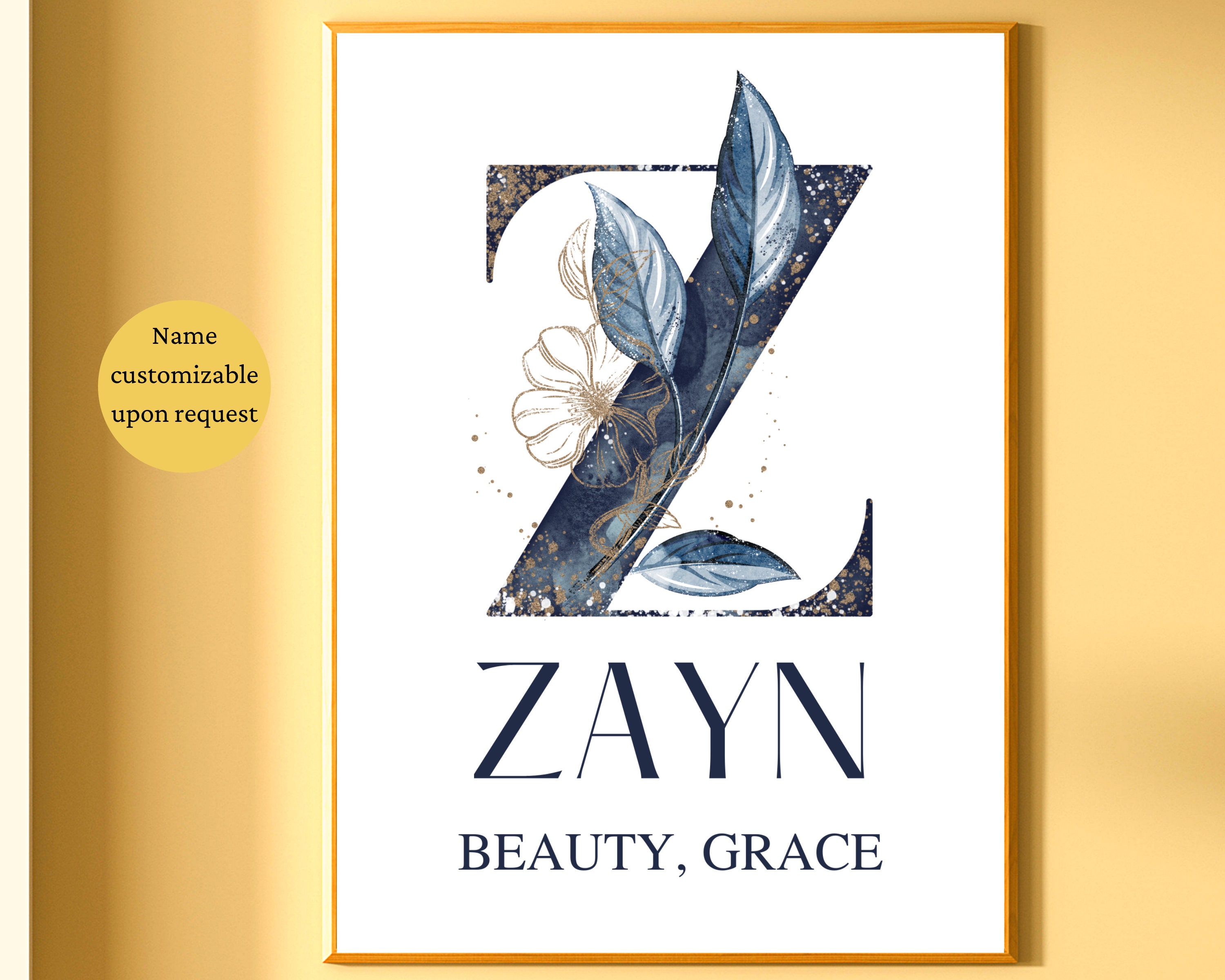 Zayn Malik Name Design