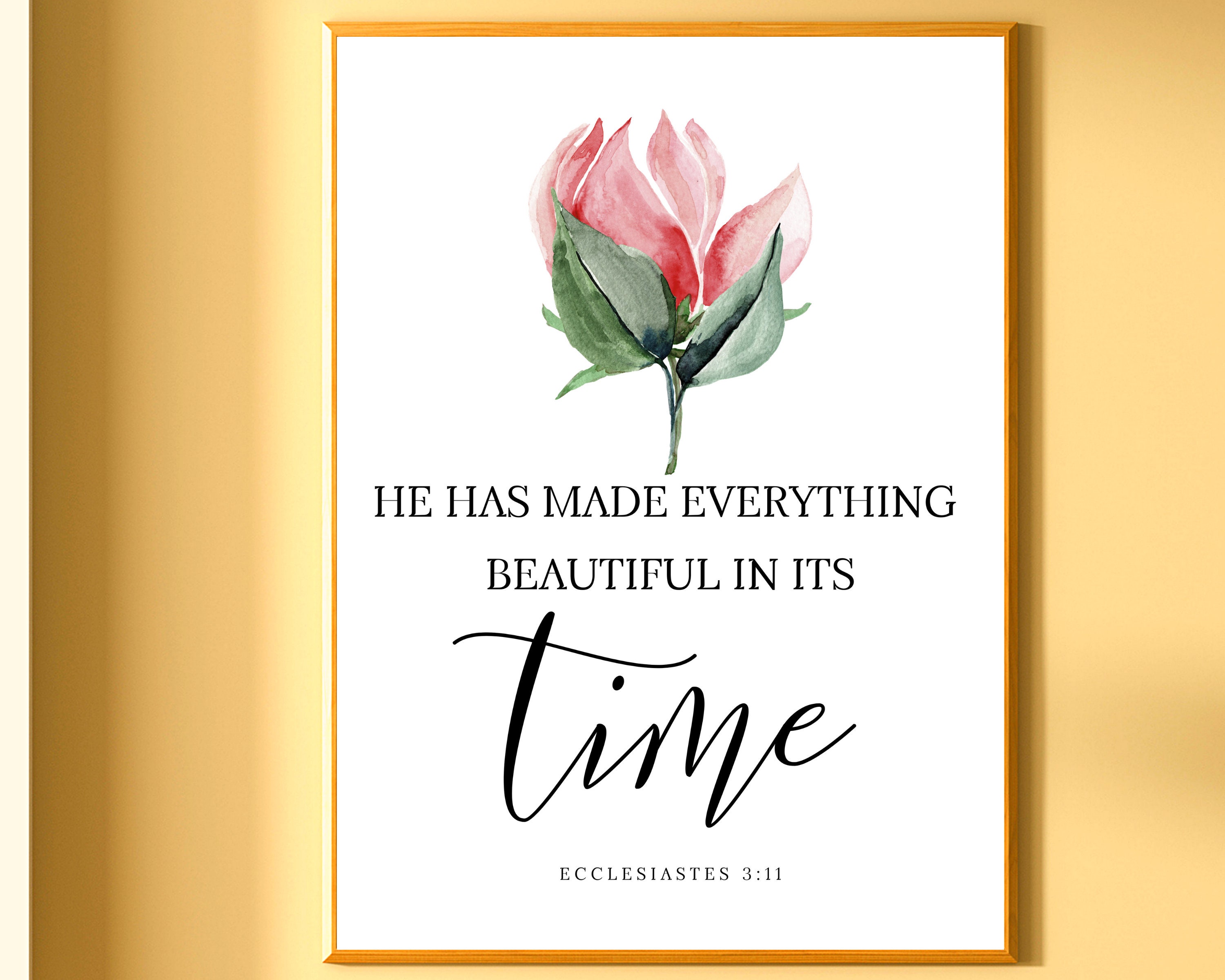 He Has Made Everything Beautiful In Its Time Poster Etsy he-has-made-everything-beautiful-in-its-time-poster-etsy