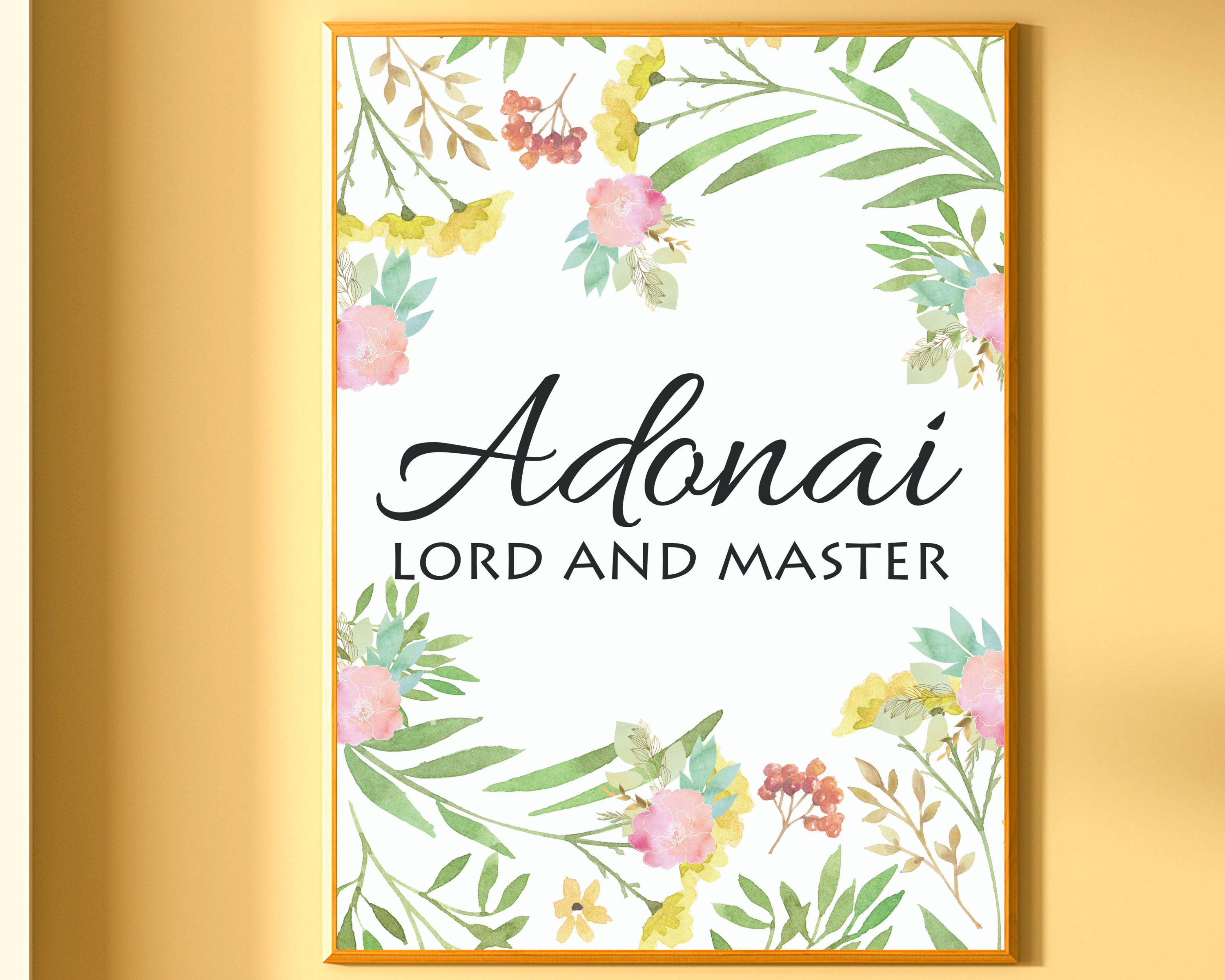 Adonai Meaning