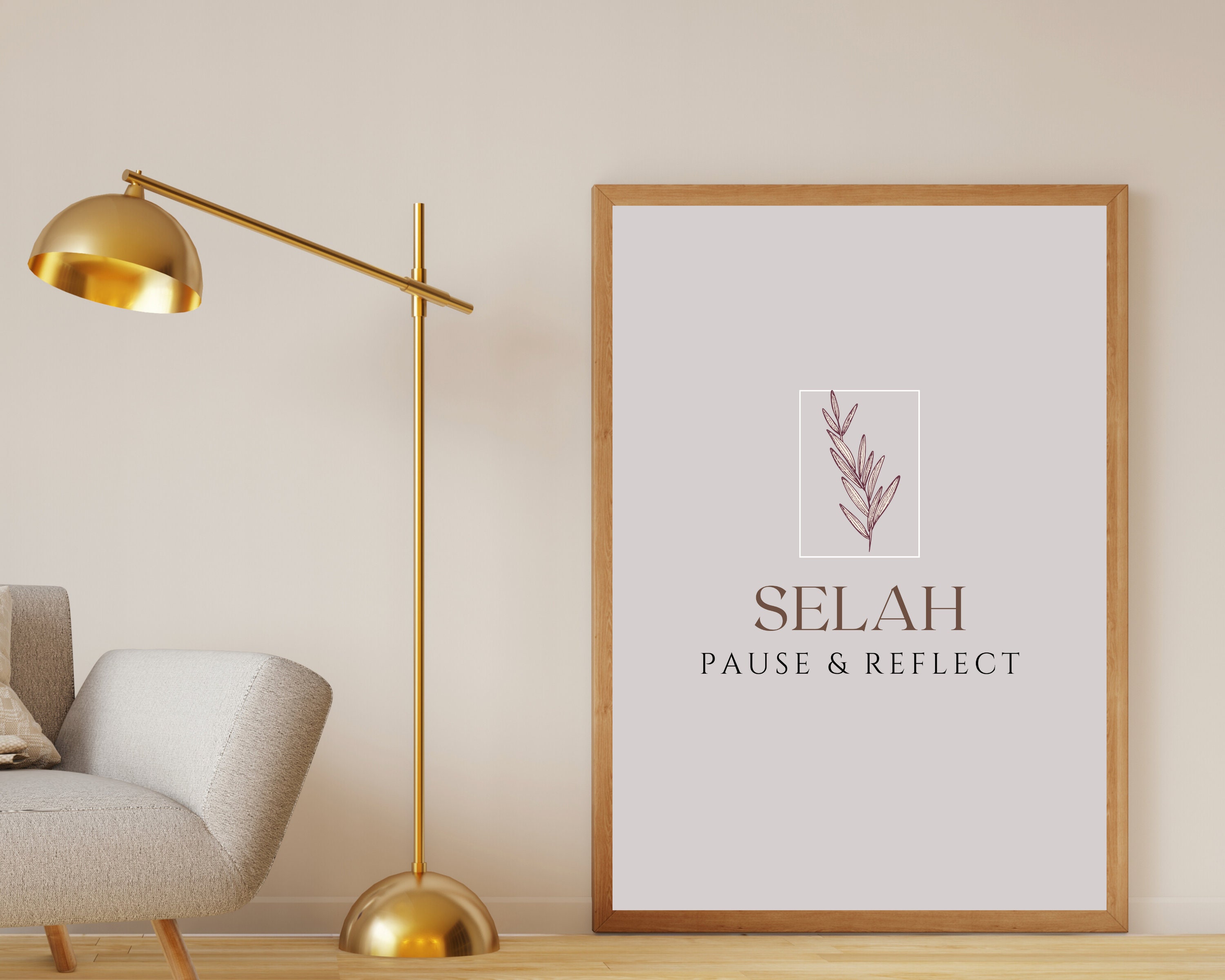 Selah Wall Art Selah Psalms Print Modern Christian Art - Etsy Australia