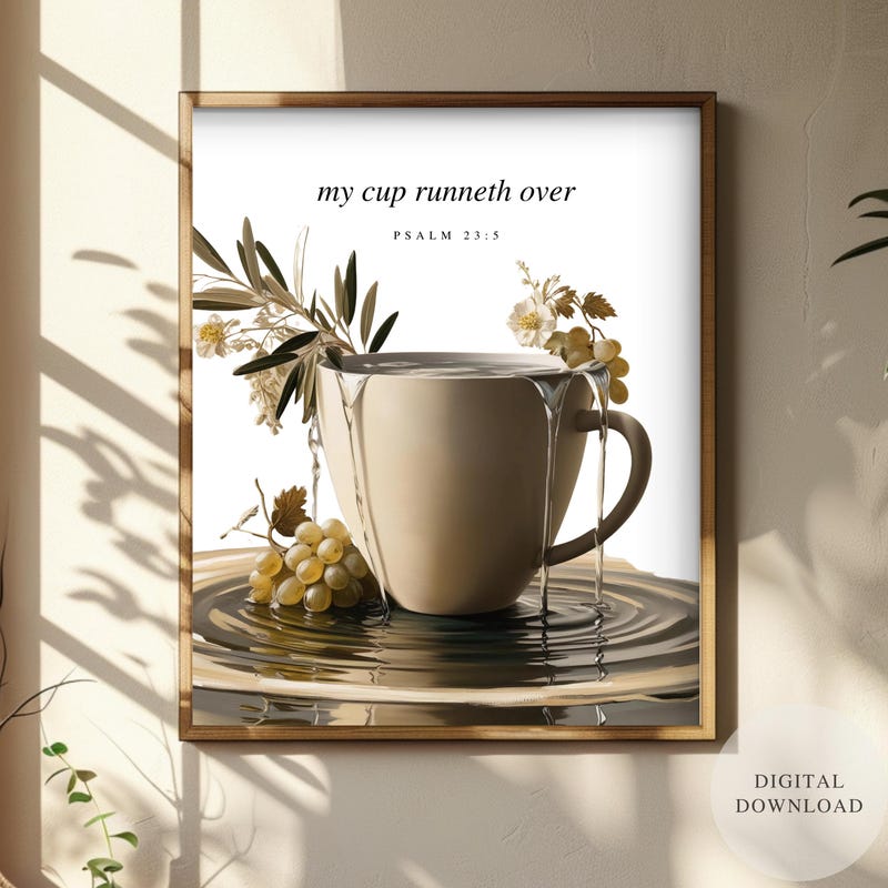 My Cup Runneth Over - Etsy
