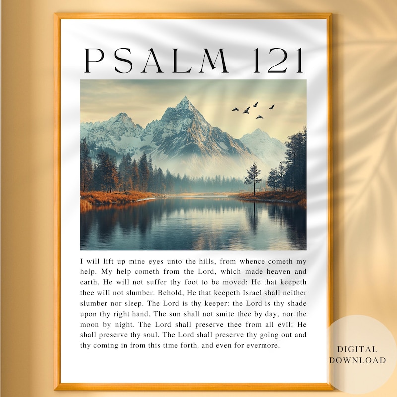Psalm 121 - Etsy
