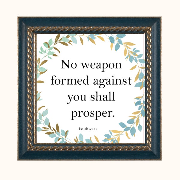 Isaiah 54 17 - Etsy
