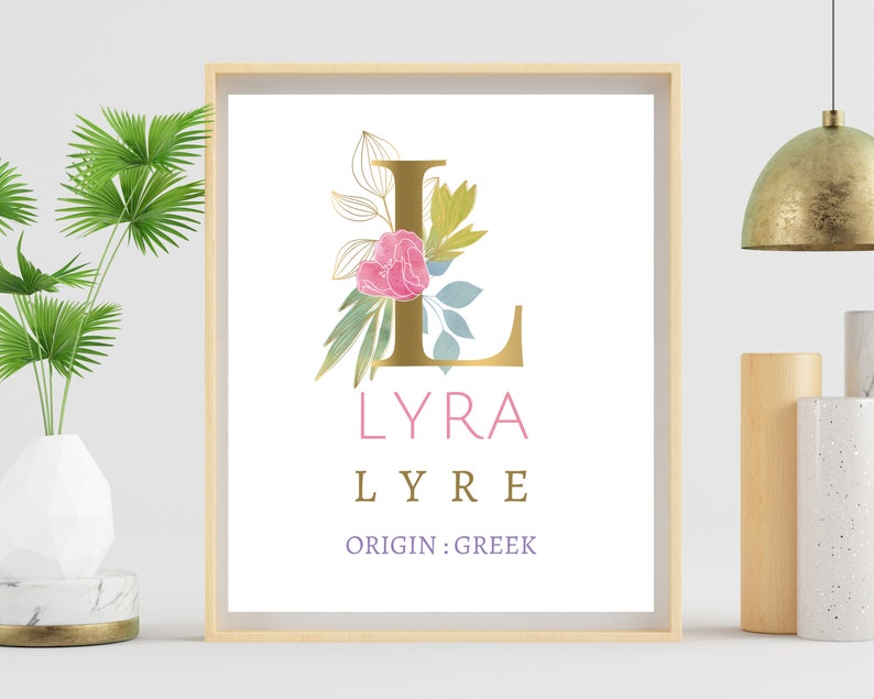 Lyra Name Meaning Customizable Baby Name Meaning Girls - Etsy Australia