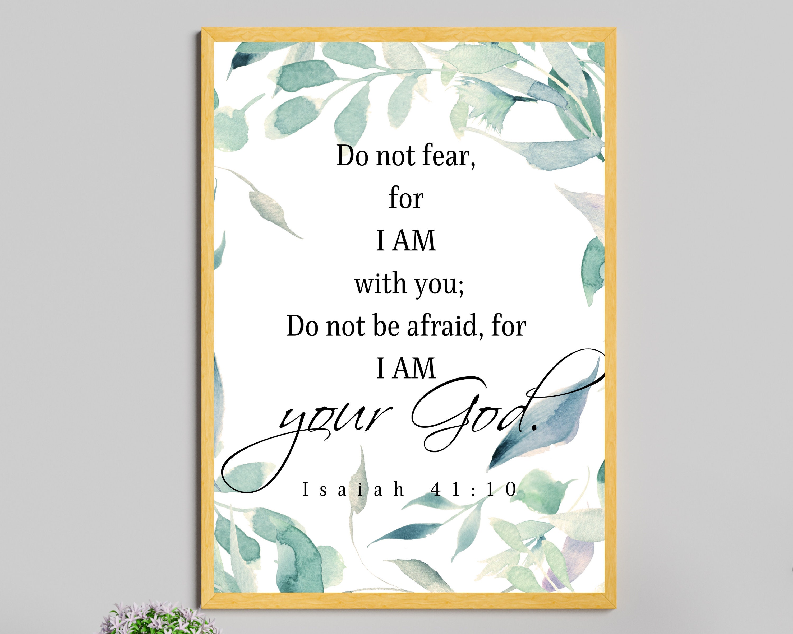 Art & Collectibles Minimal Bible Verse Modern Bible Verse Print Modern ...