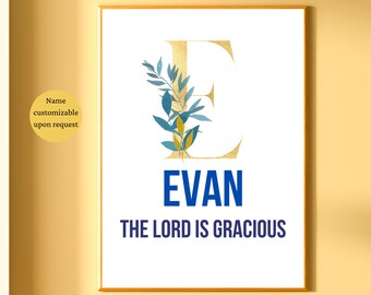 Name Meaning Digital Download - Etsy