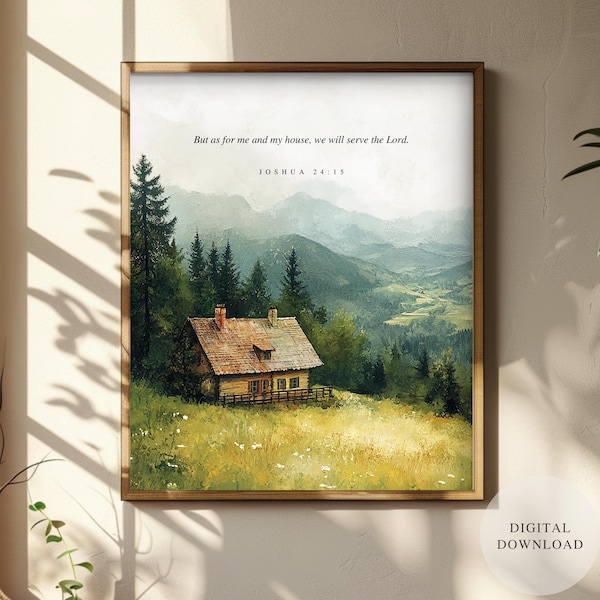 Joshua 24 15 - Etsy