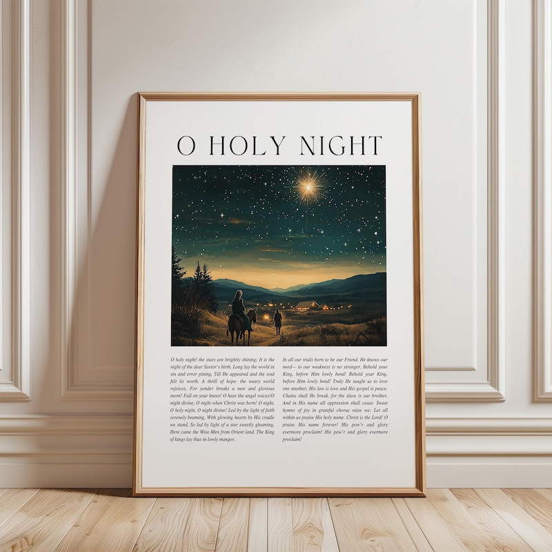 O Holy Night Clipart - Etsy