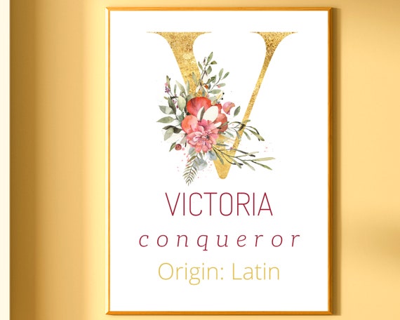 The Name Victoria Means