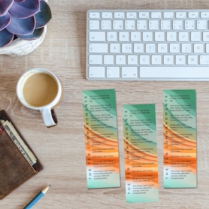 Ten Commandments Bookmark Printable, Bible Verse Bookmark for Kids ...