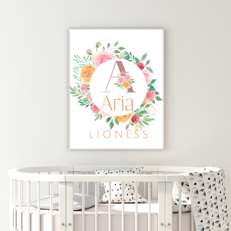 Aria Name Meaning Print Baby Name Definition Nursery Room - Etsy Australia