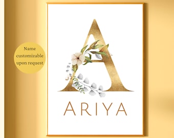Ariya Name Print - Etsy