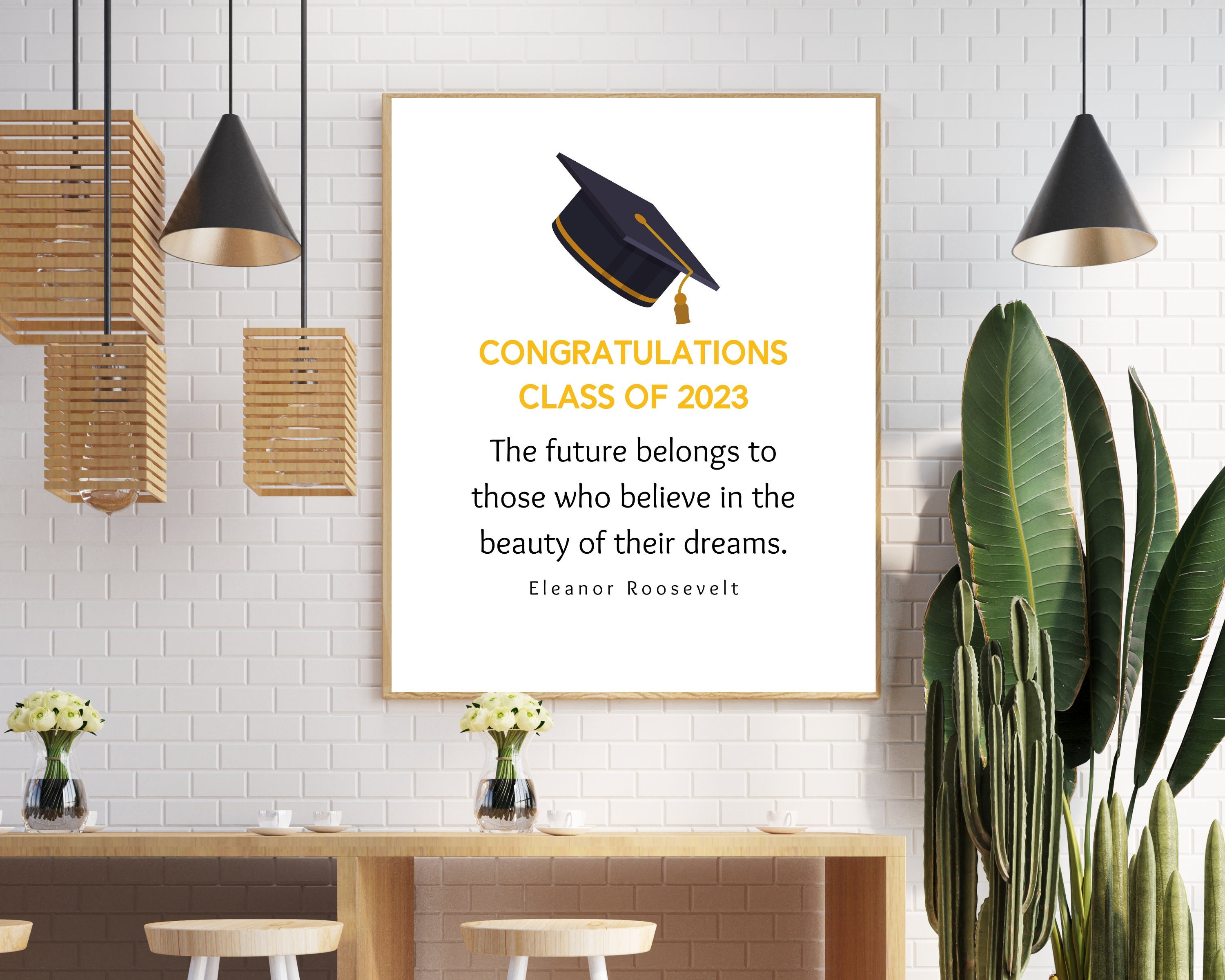 Graduation Printable Graduation Gift Inspirational Quote for - Etsy