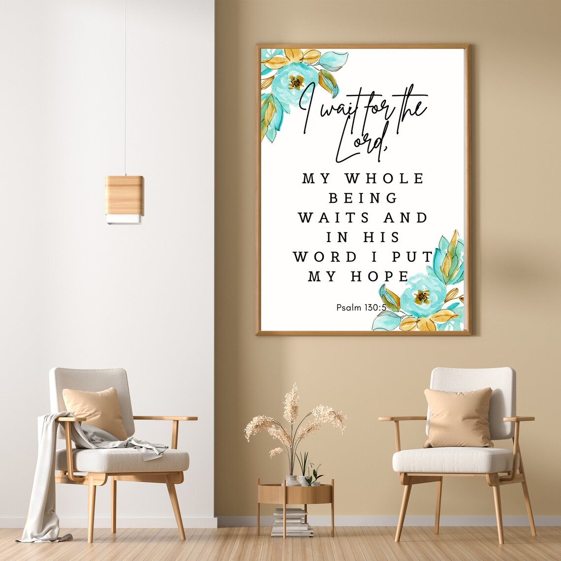 Set of 3 Bible Verse Wall Art Bible Quote Print Scripture | Etsy
