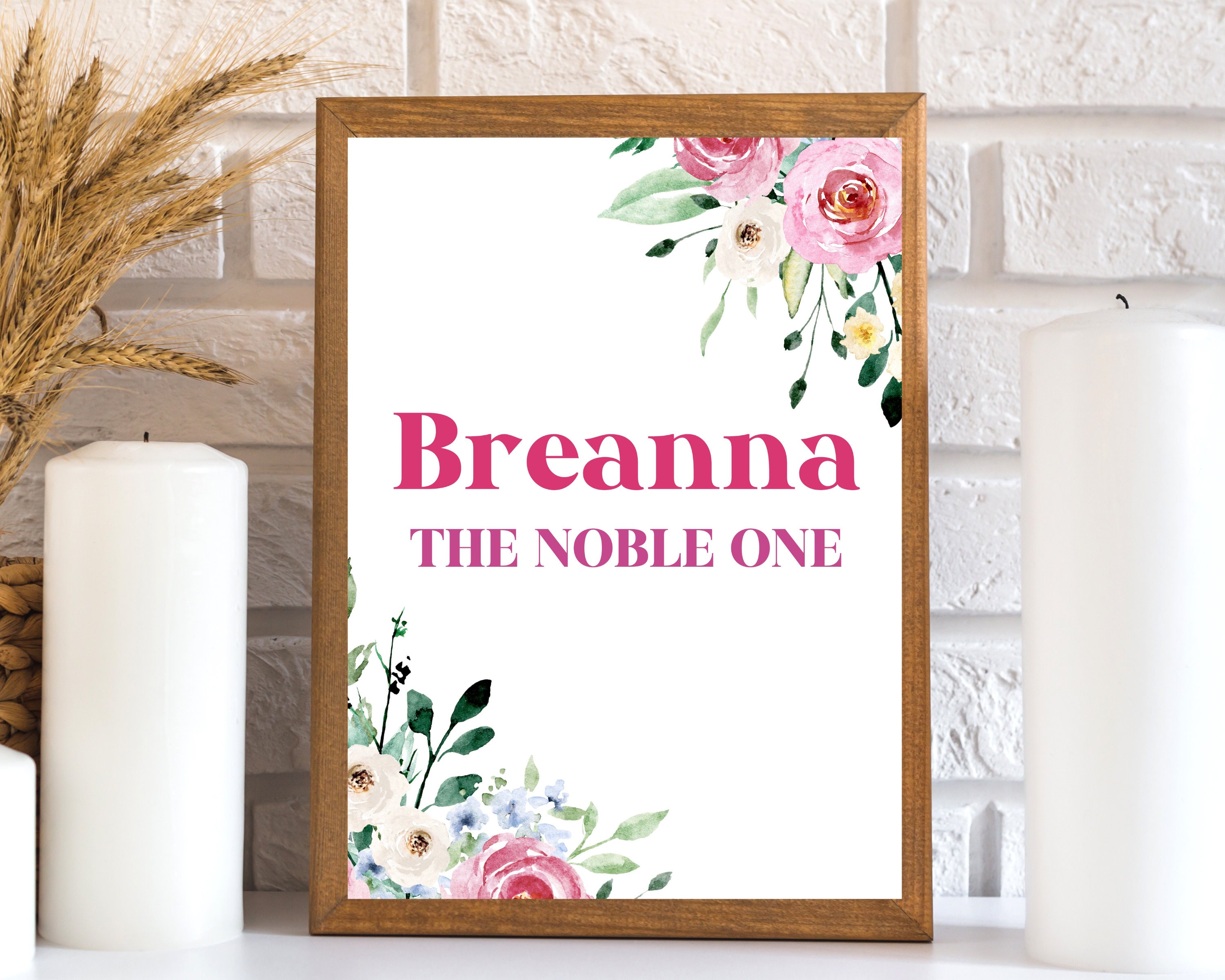 The Name Breanna Means