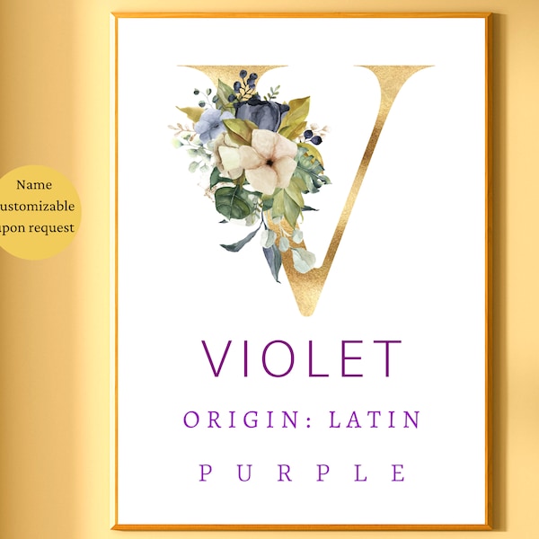 Violet Nursery - Etsy