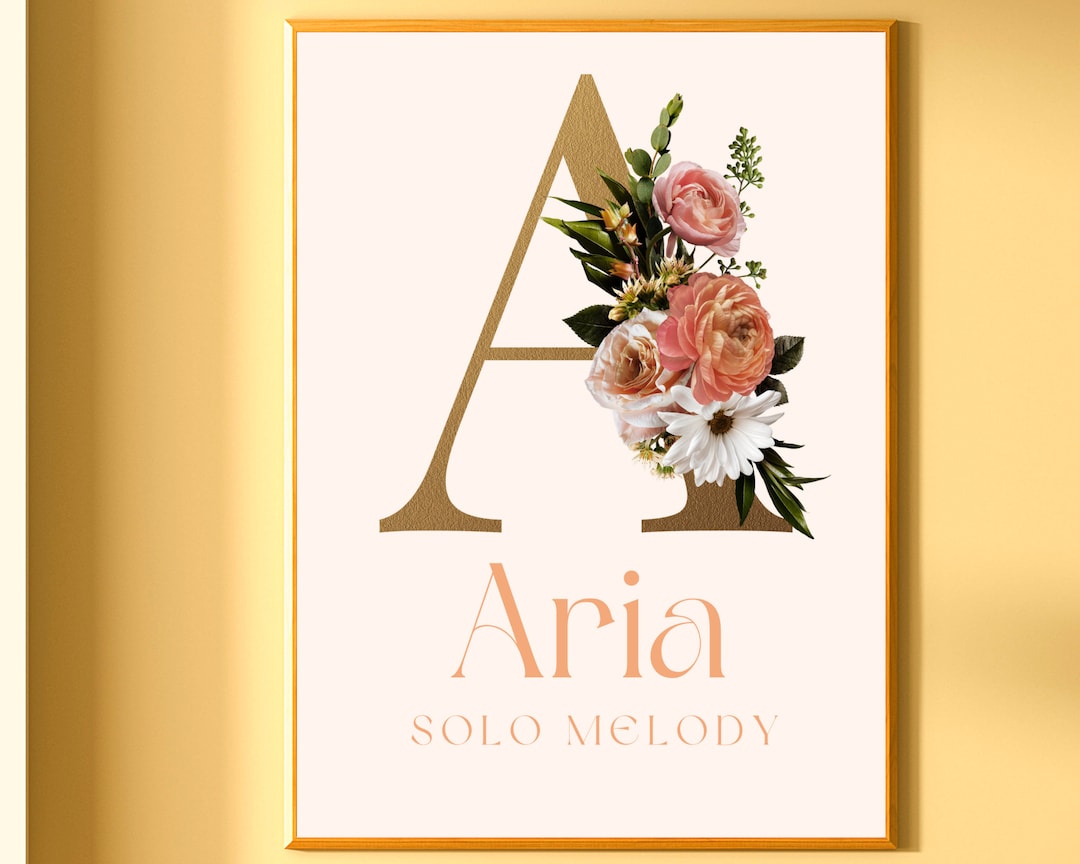 Custom Nursery Decor Print, Personalized Baby Gift for Nursery, Baby ...