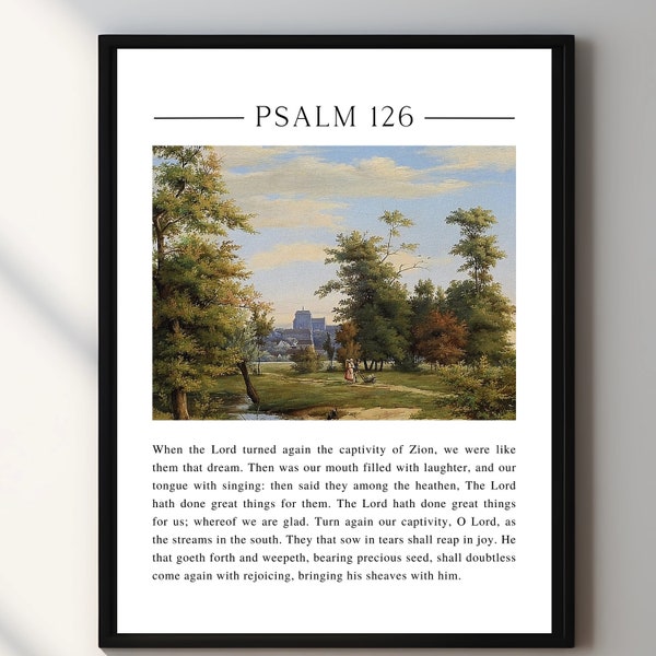 Psalm 126 - Etsy