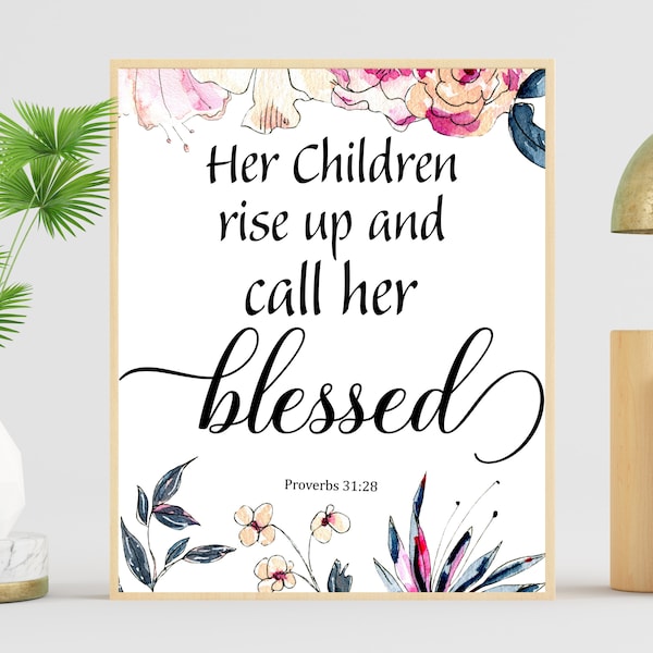 Proverbs 31 28 - Etsy