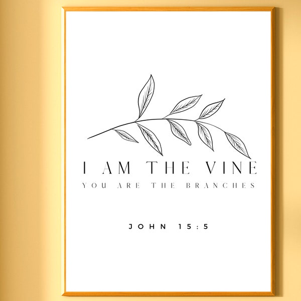 John 15 5 - Etsy