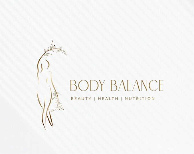 Body Sculpting Logo Design, Beauty Logo Design, Goddess Logo, Spiritual ...