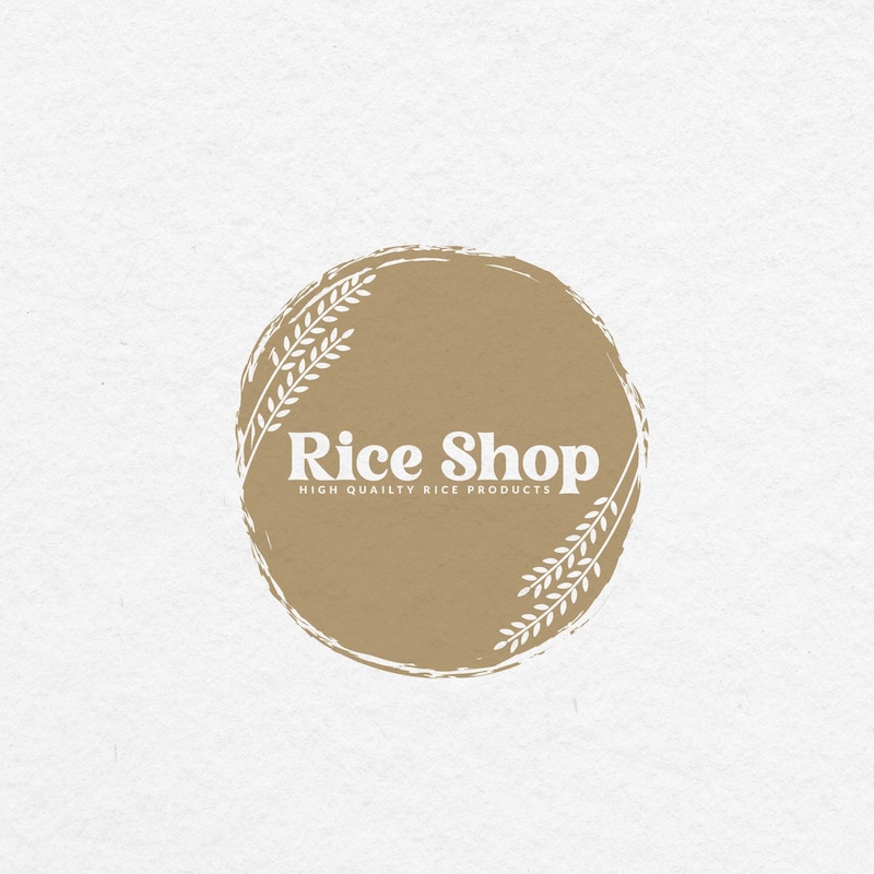 Custom Rice Paper Logo - Etsy