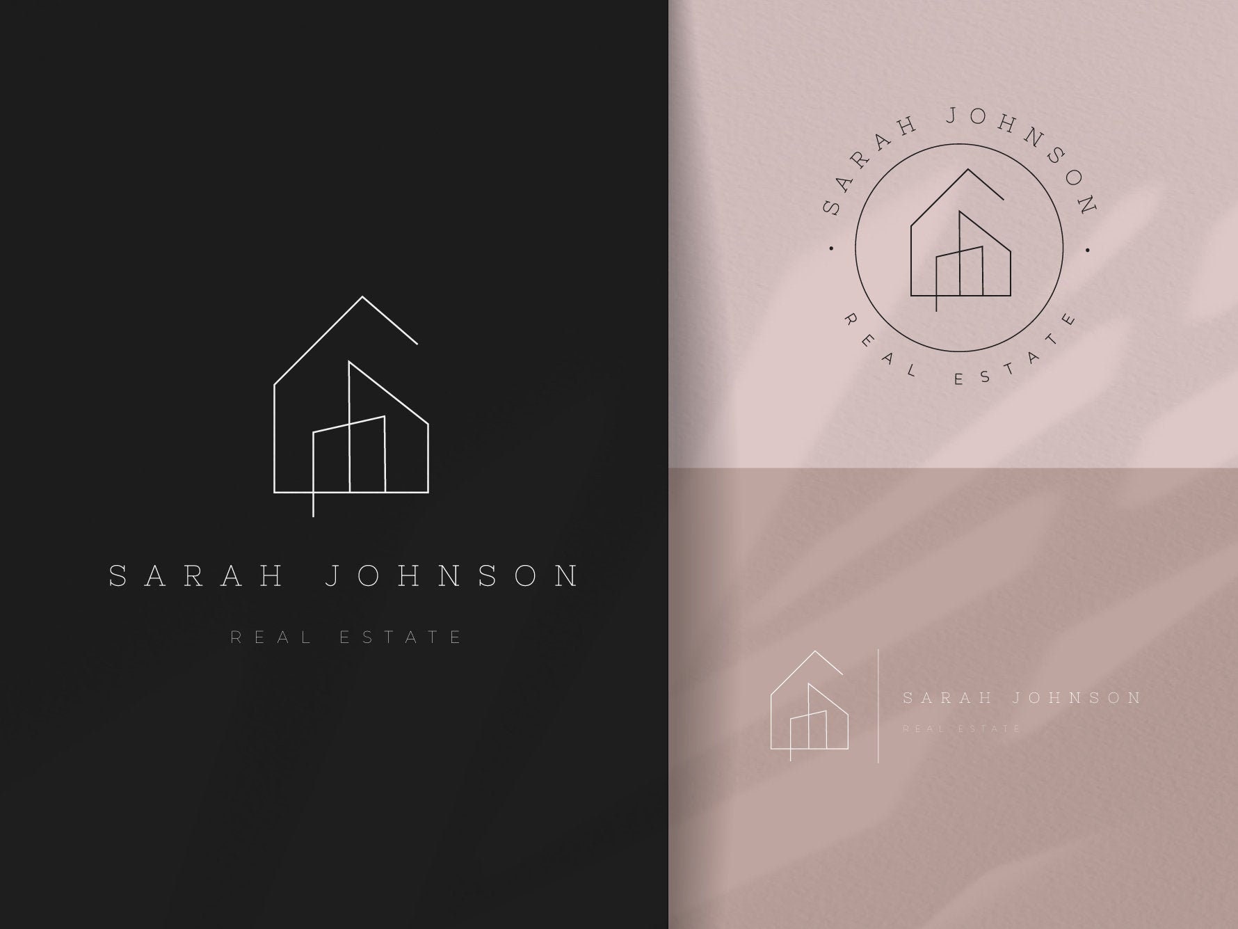 Real Estate Logo Realty Logo Realtor Marketing Real Estate | Etsy