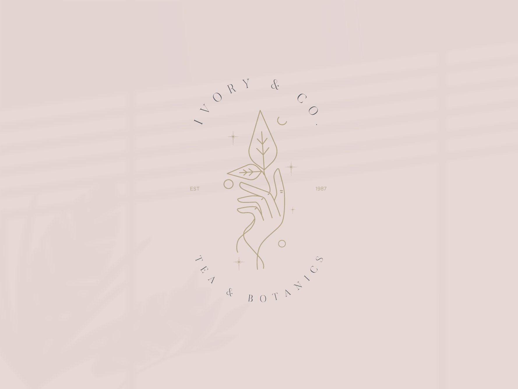 Hands Logo Beauty Logo Organic Logo Leaf Logo Skincare | Etsy Canada