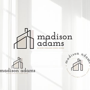 Luxury Interior Design Logo, House Logo Design, Elegant and Simple Logo ...