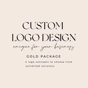 Custom Logo Design Custom Designed Logo for Your Business - Etsy