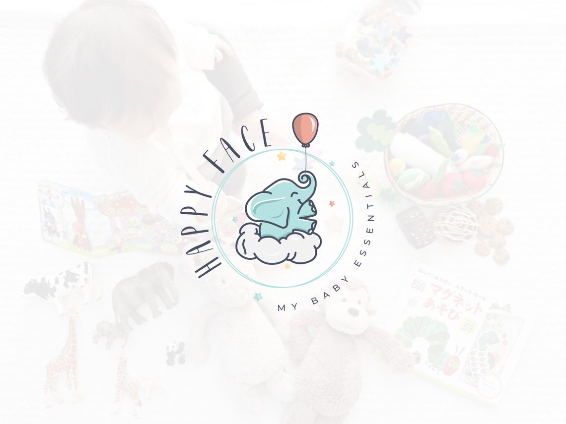 Baby Logo Events Logo Birthday Logo Wedding Logo - Etsy