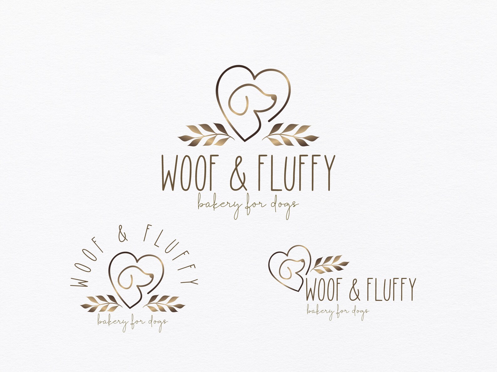 Dog Bakery Logo Dog Grooming Logo Veterinarian Logo Dog - Etsy