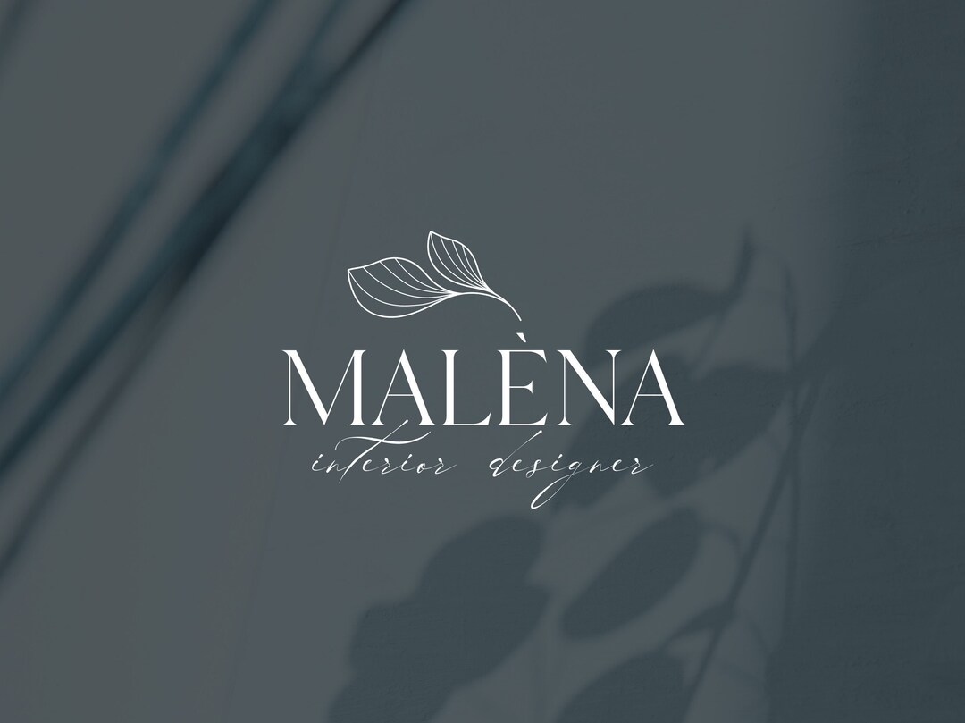 Interior Design Logo | Life Coach Logo Design| Leaf Logo| Coaching Logo ...