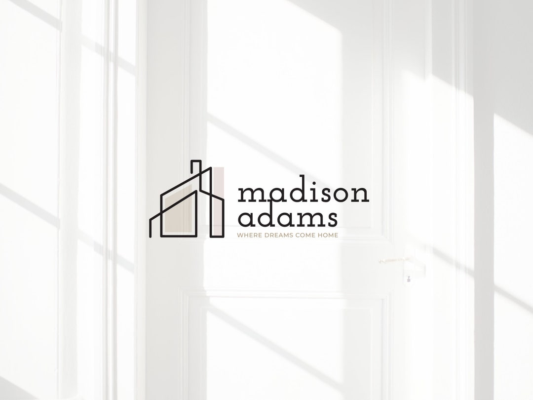 Luxury Interior Design Logo, House Logo Design, Elegant and Simple Logo ...