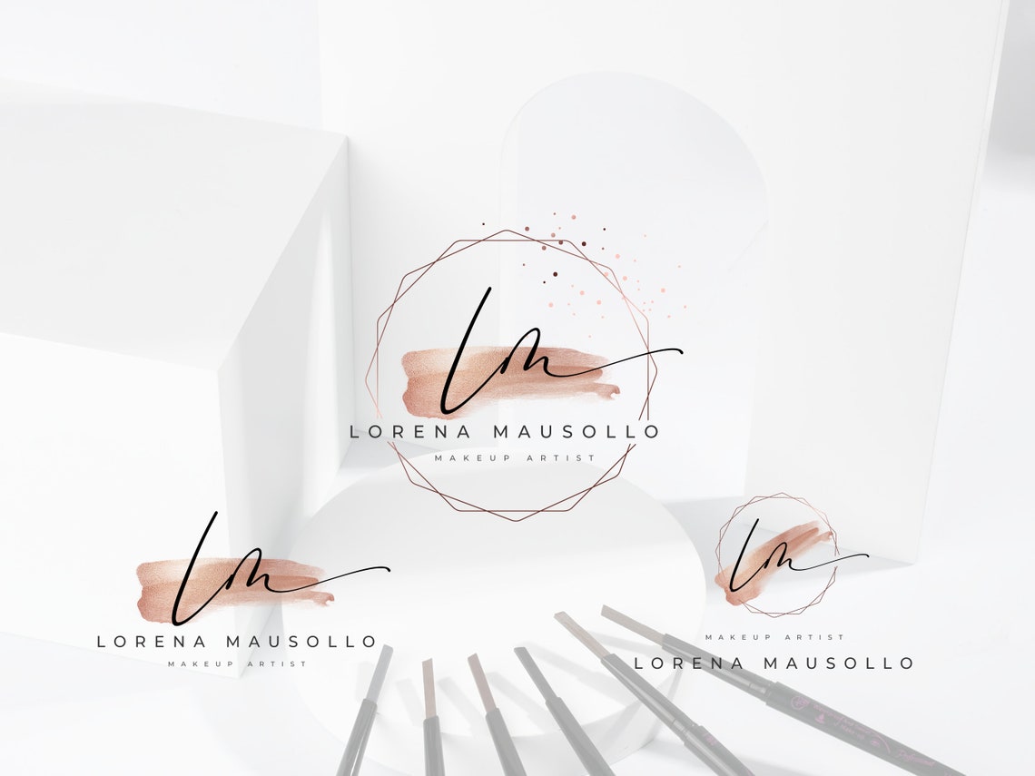 Makeup Artist Logo Modern Logo Design Beauty Studio Logo - Etsy