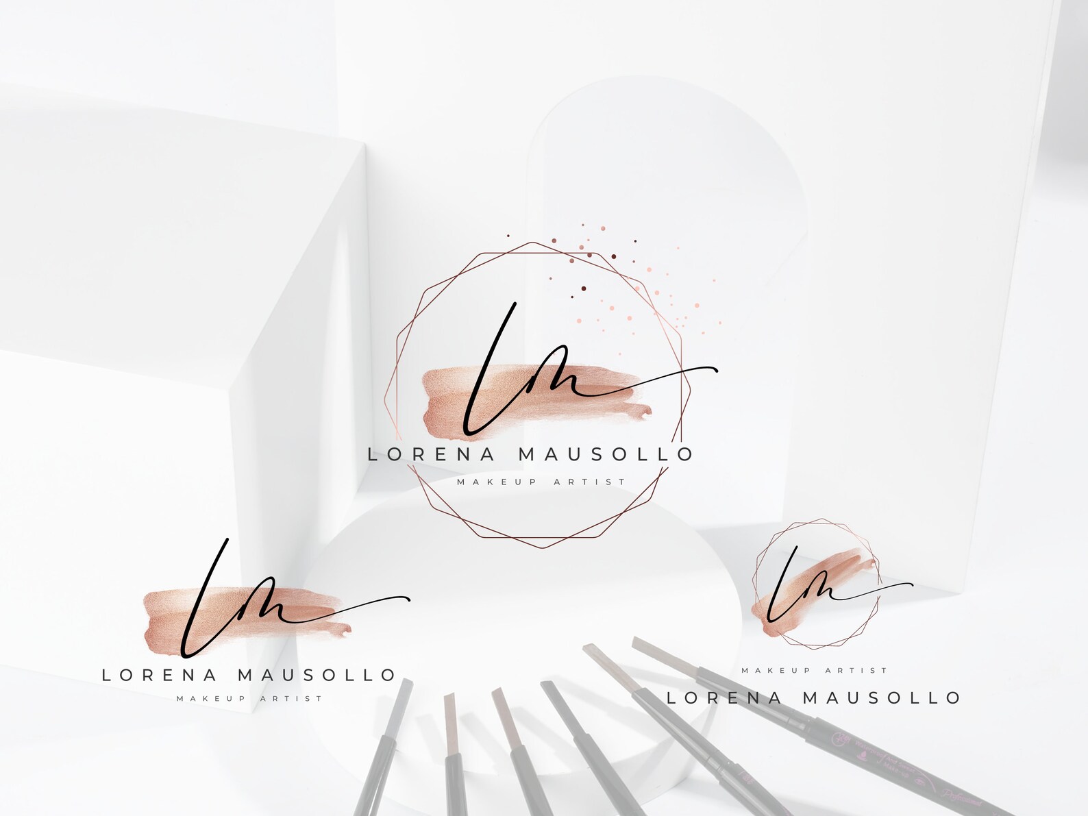 Makeup Artist Logo Modern Logo Design Beauty Studio Logo - Etsy