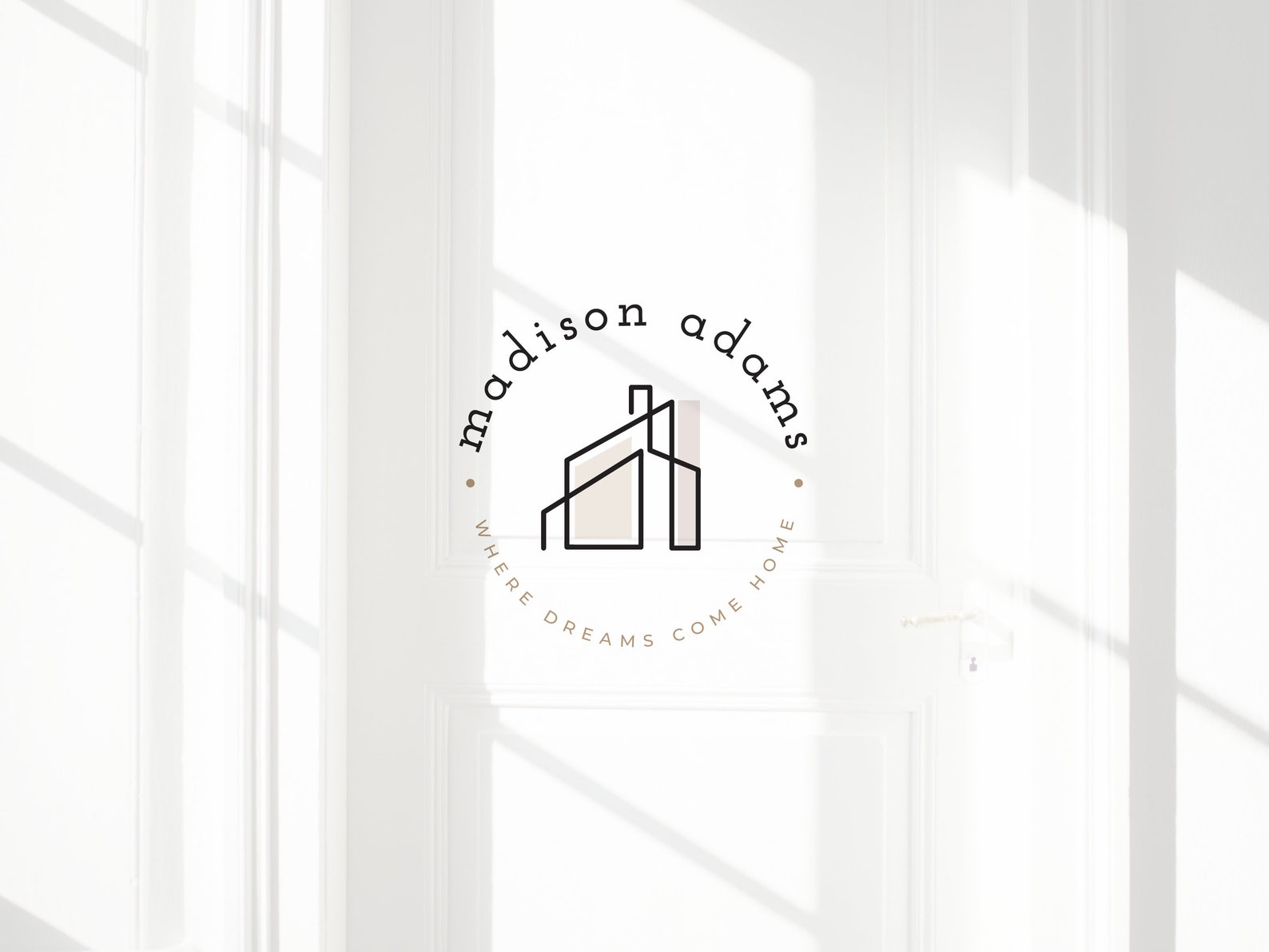 Luxury Interior Design Logo, House Logo Design, Elegant and Simple Logo ...