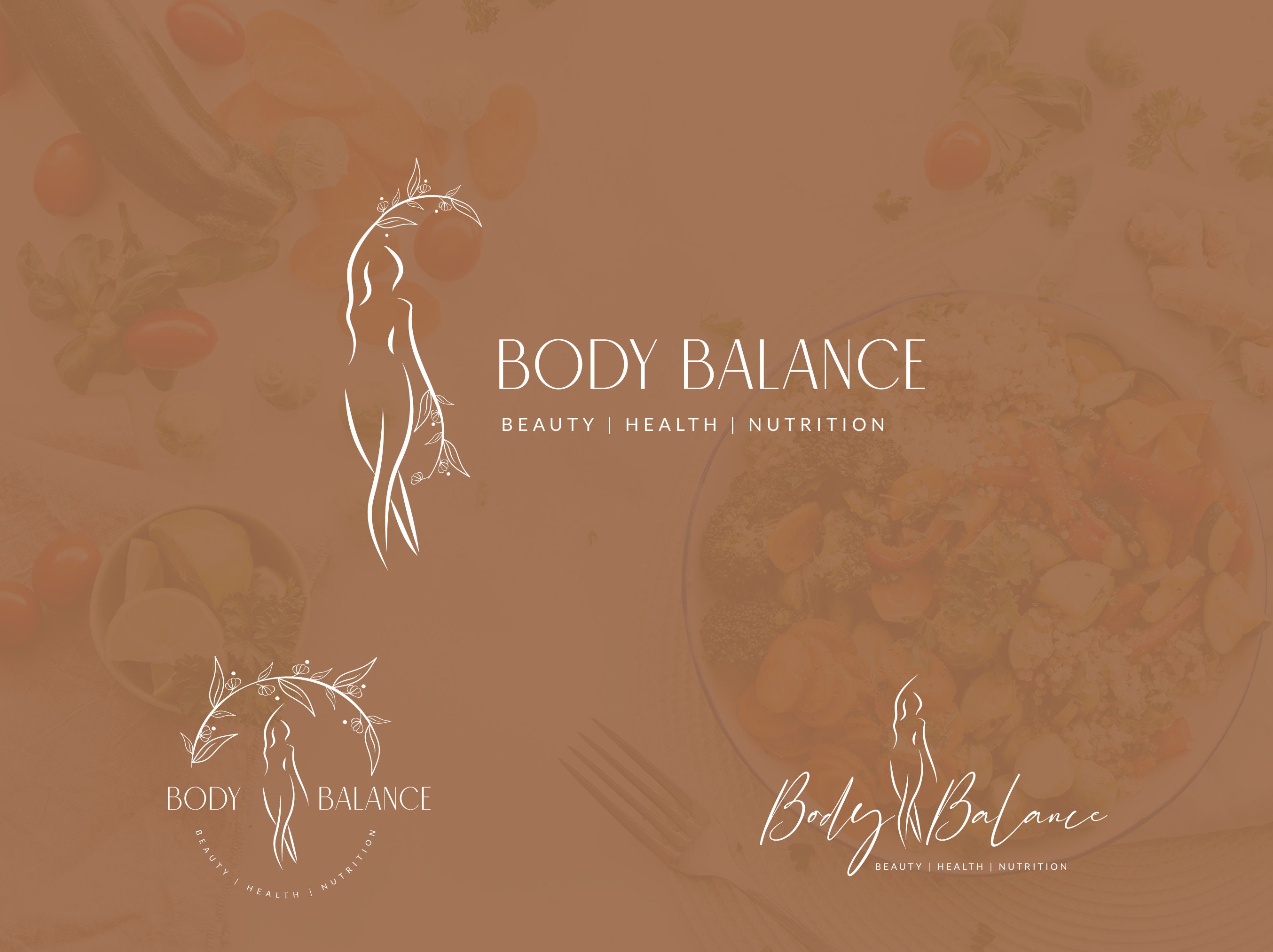 Body Sculpting Logo Design Beauty Logo Design Goddess Logo - Etsy