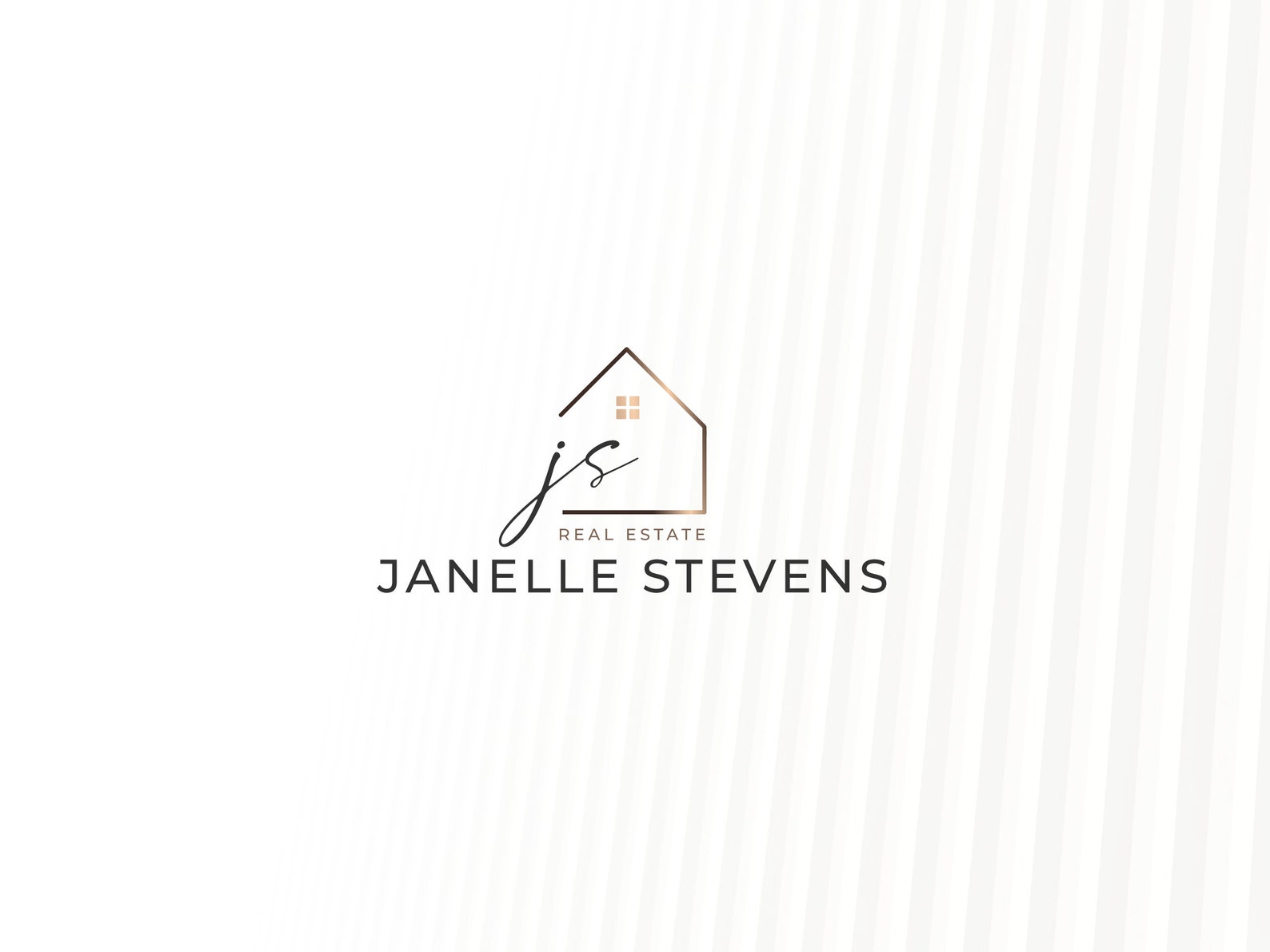 Luxury Real Estate Logo House Logo Design Elegant and Simple - Etsy