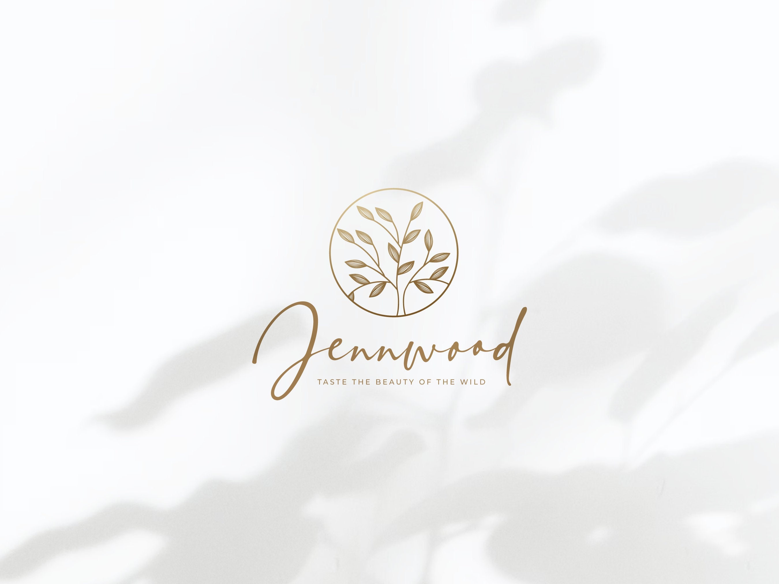 Tree Logo Beauty Logo Organic Logo Leaf Logo Skincare | Etsy