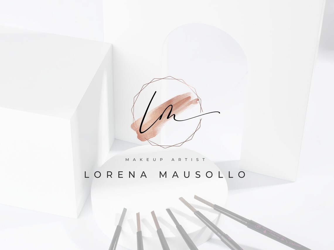 Makeup Artist Logo Modern Logo Design Beauty Studio Logo - Etsy