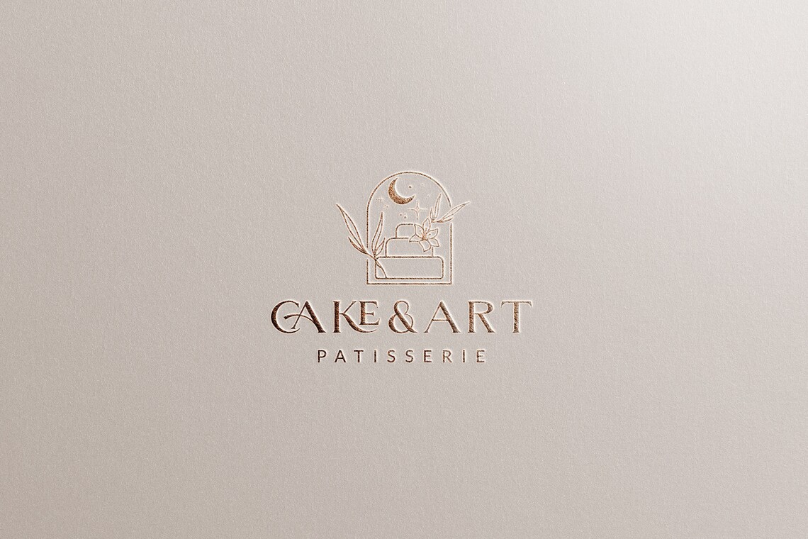 Patisserie Logo, Cake Logo, Pastry Logo, Bakery Logo Design, Cupcake ...