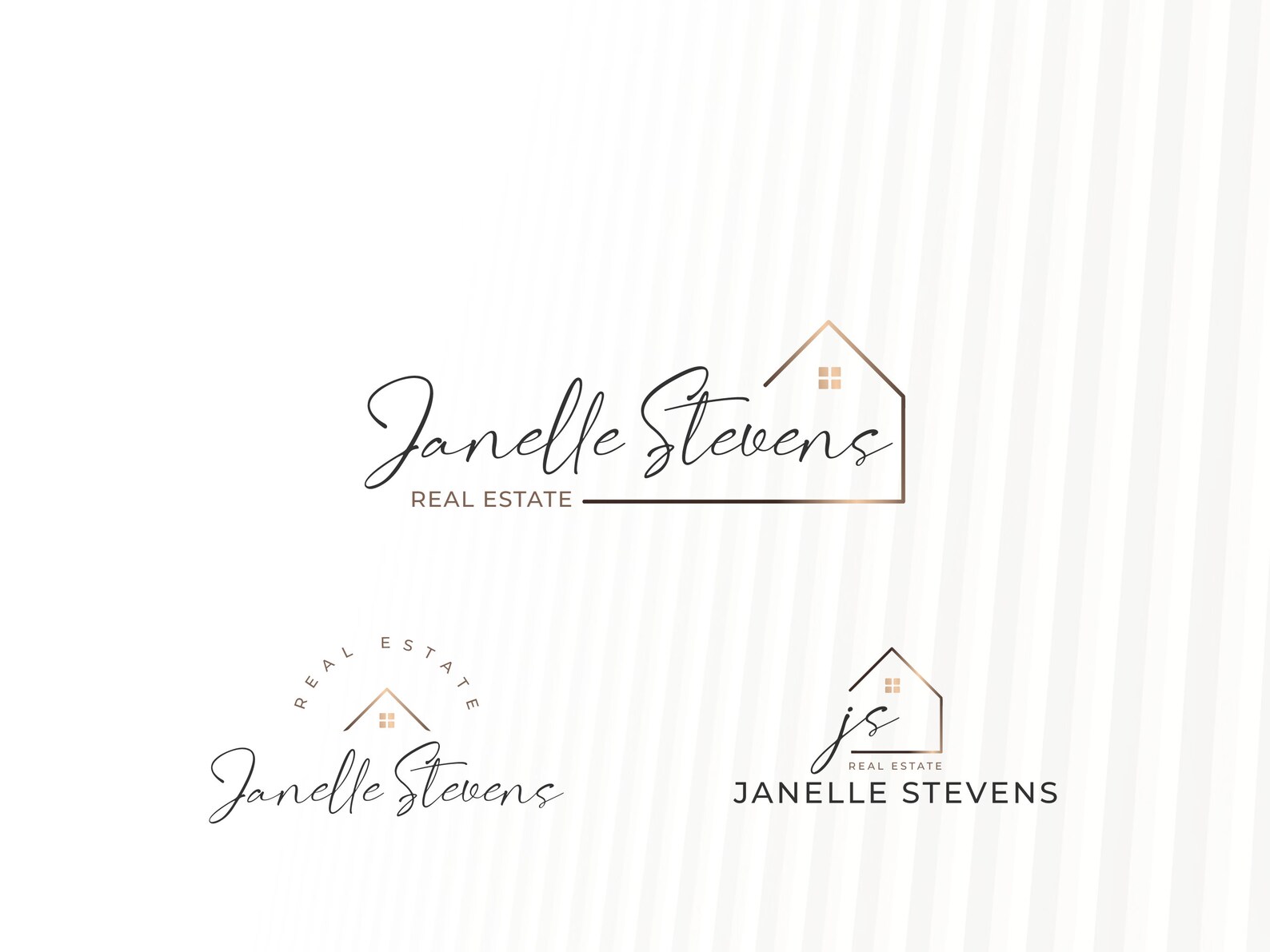 Luxury Real Estate Logo House Logo Design Elegant and Simple - Etsy