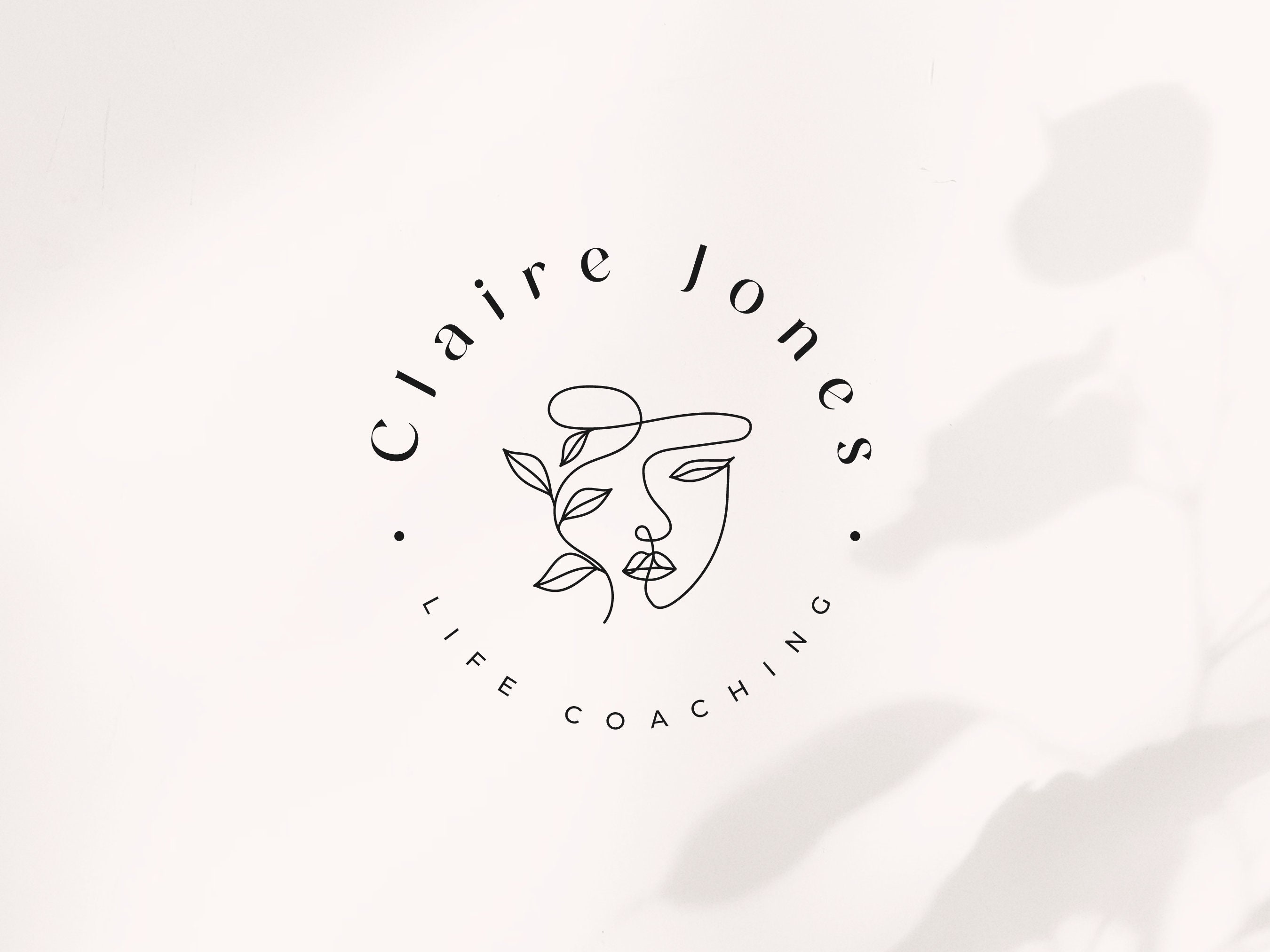 Face Logo Design Abstract Face Logo Face Lineart Logo Mental - Etsy