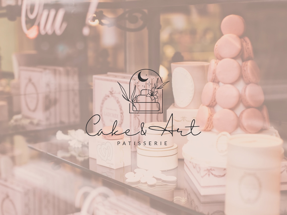 Patisserie Logo Cake Logo Pastry Logo Bakery Logo Design - Etsy