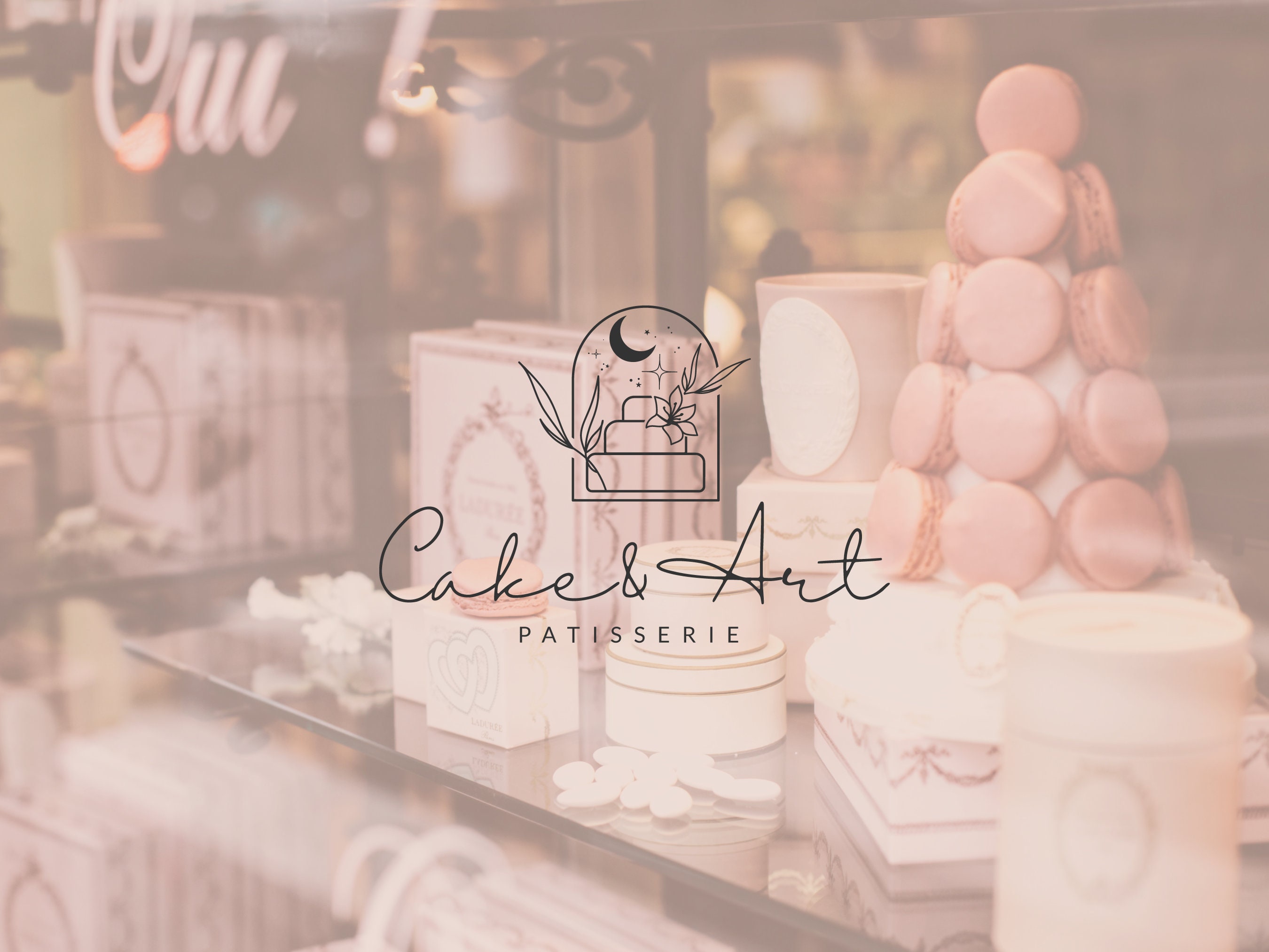 Patisserie Logo Cake Logo Pastry Logo Bakery Logo Design - Etsy