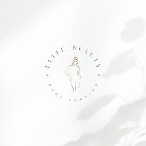 Body Sculpting Logo Design, Beauty Logo Design, Goddess Logo, Spiritual ...