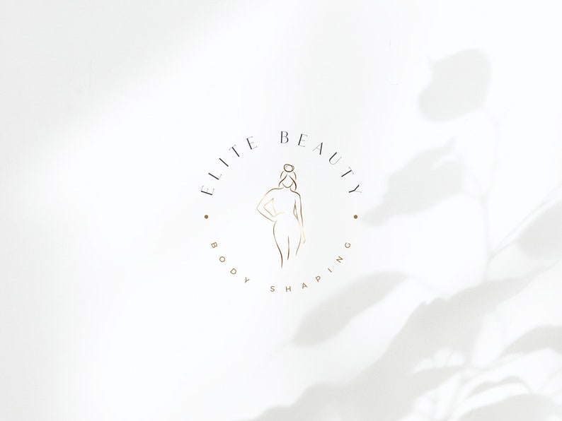 Body Sculpting Logo Design Beauty Logo Design Goddess Logo - Etsy
